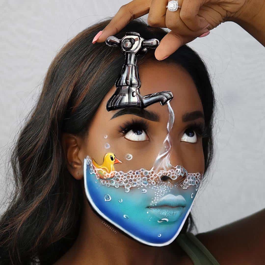 30 Illusion Makeup Looks for Halloween Featuring Cakefacerj - Black ...