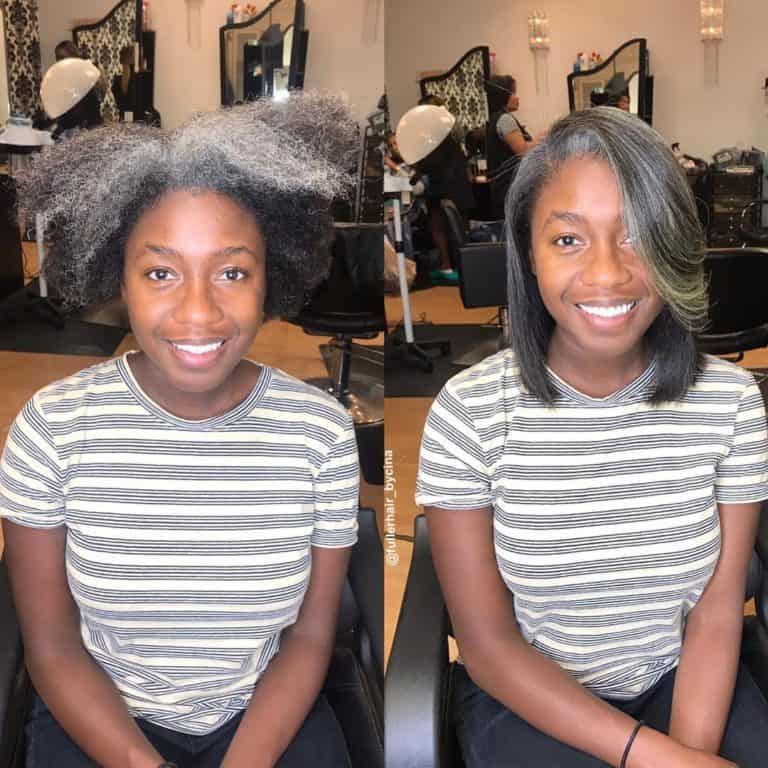 40 Silk Press Results on Different Natural Hair Textures