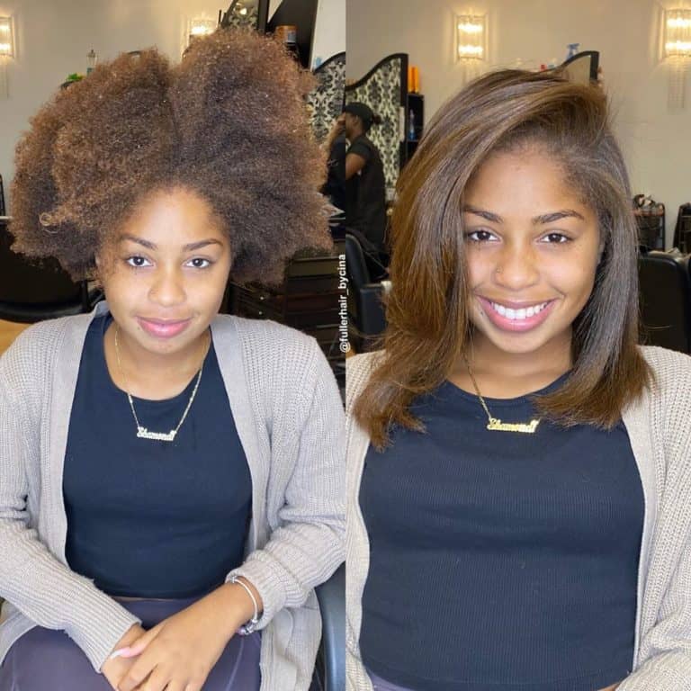 40 Silk Press Results on Different Natural Hair Textures