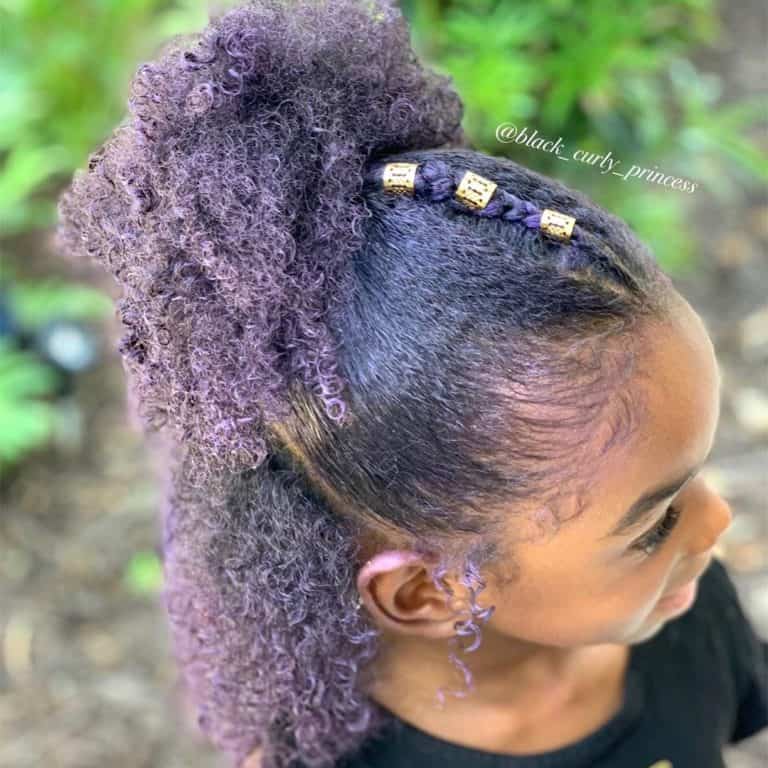 40 Cute & Easy Kids Natural Hairstyles For 2025 - Black Beauty Bombshells