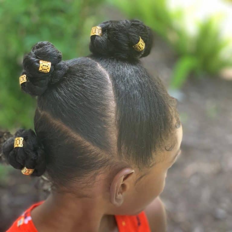40 Cute & Easy Kids Natural Hairstyles For 2025 - Black Beauty Bombshells