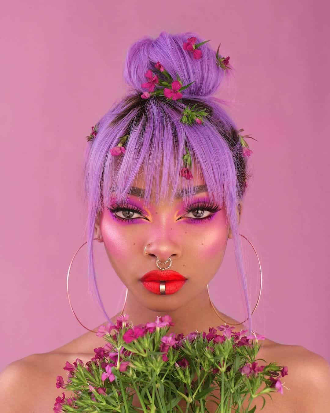 40 Best Nyane Lebajoa Hair & Makeup Looks We Love