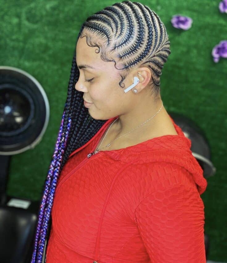 70 Stunning Freestyle Stitch Braids Hairstyles For 2026