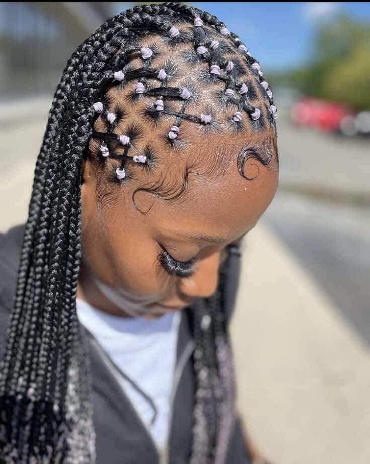Criss Cross Box Braids Braids Hairstyles Criss Cross Box Braids Braids Hairstyles