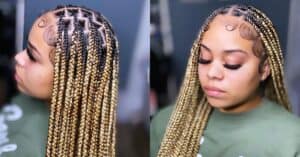 60 Cute Mixed Color Braids Hairstyles For Black Women