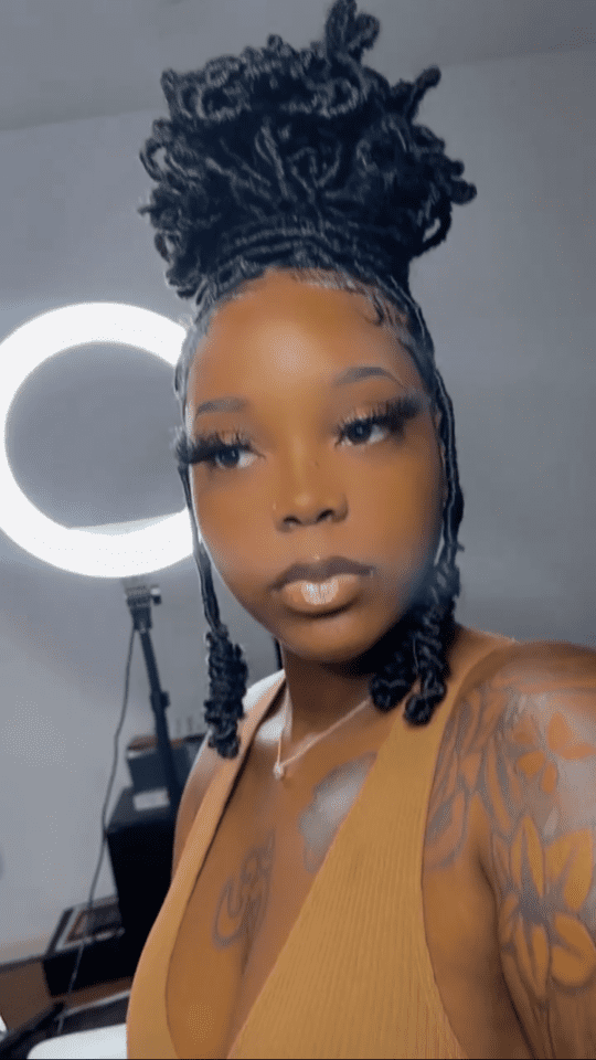 How to loc knots & 30 loc knots hairstyles on soft locs