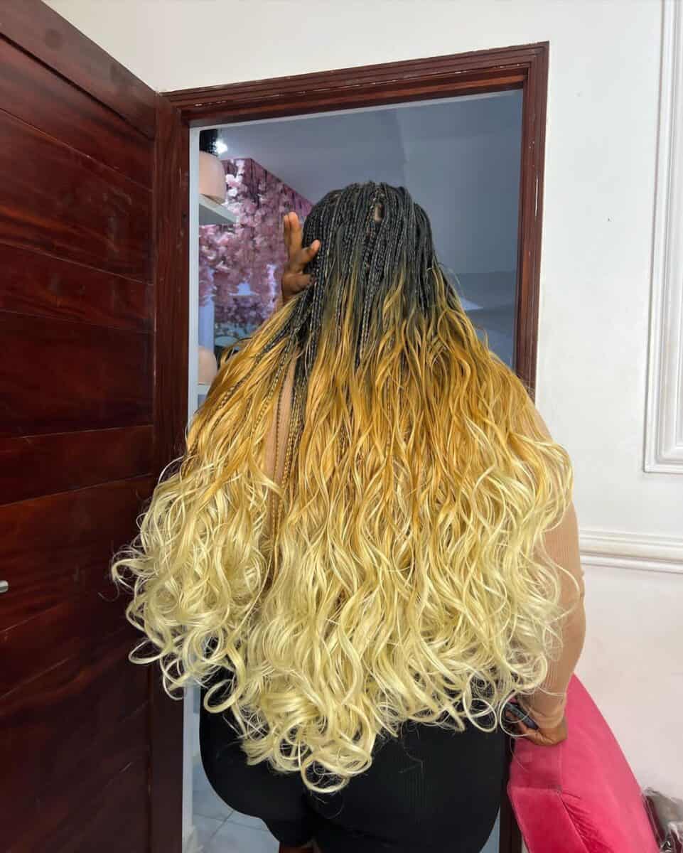 60 French Curl Braids Hairstyles To Try In 2025