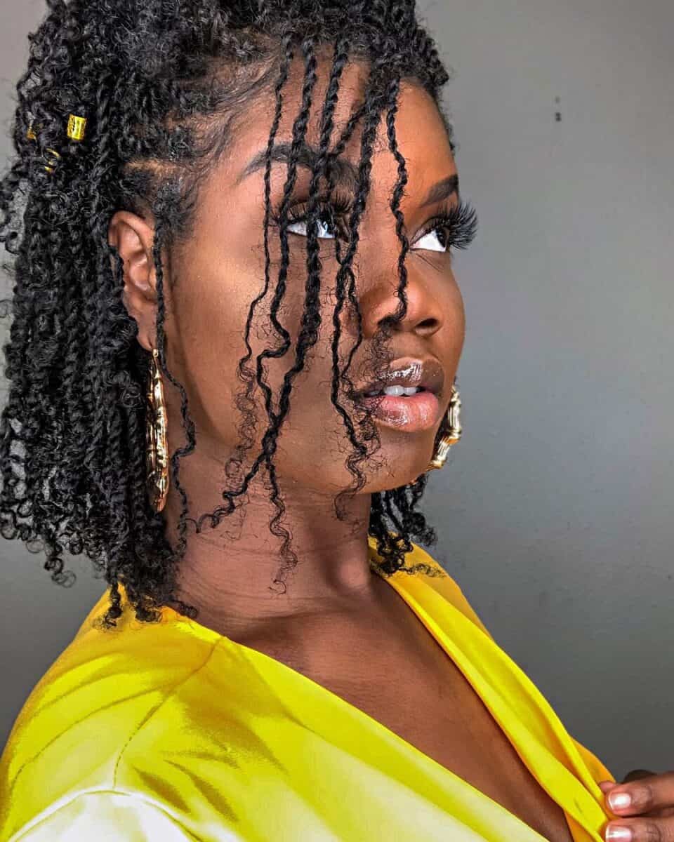 Mini Twists on Natural Hair: A No-Frills, No-Twist Guide For 2025