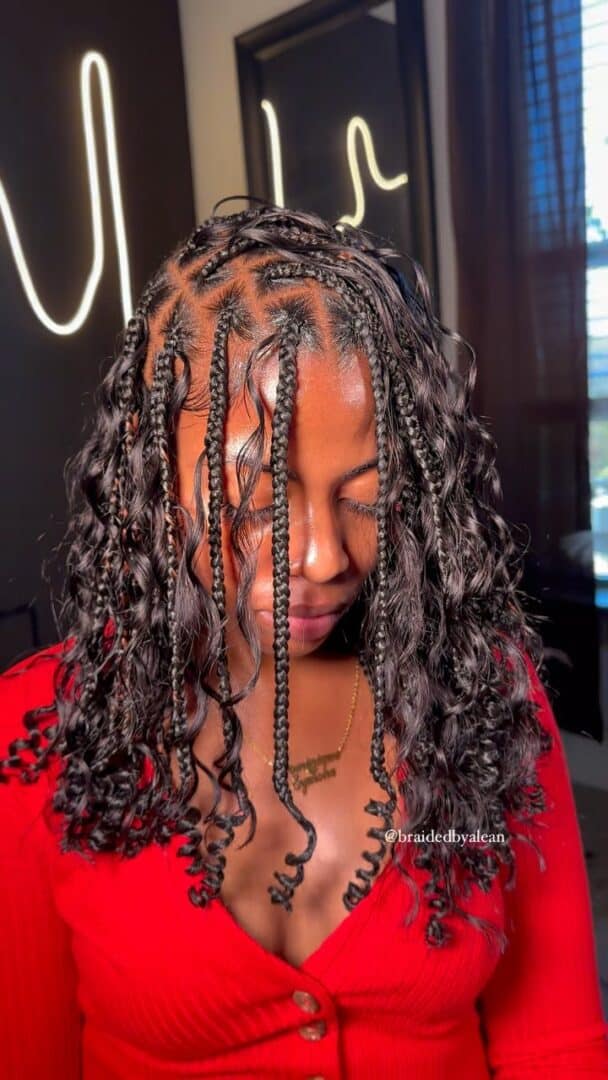 50 Boho Bob Knotless Braids Hairstyles Perfect For Summer 2025