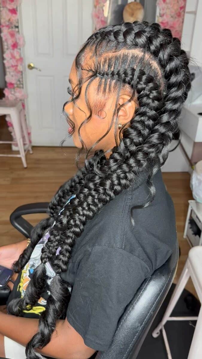 40 Butterfly Stitch Braids Hairstyles To Try In 2026