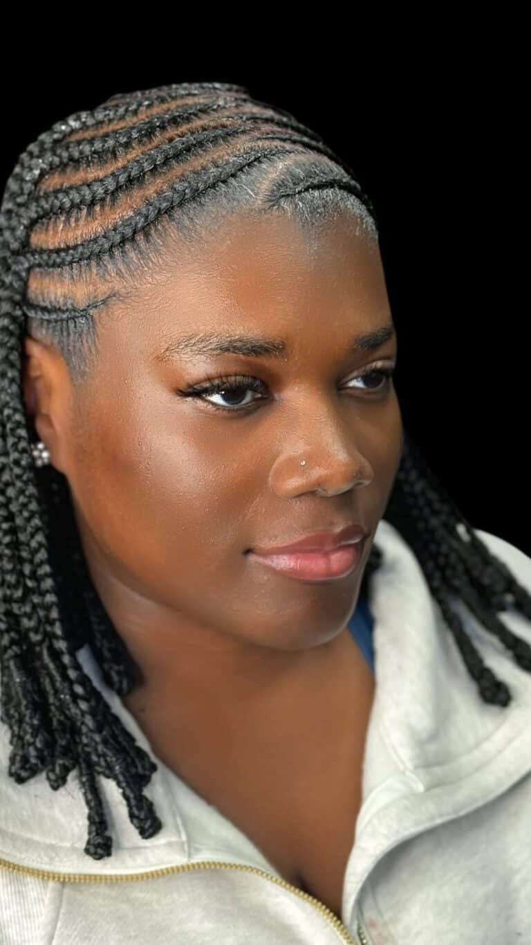 20 Freestyle Bob Tribal Braids Hairstyles Trending Right Now